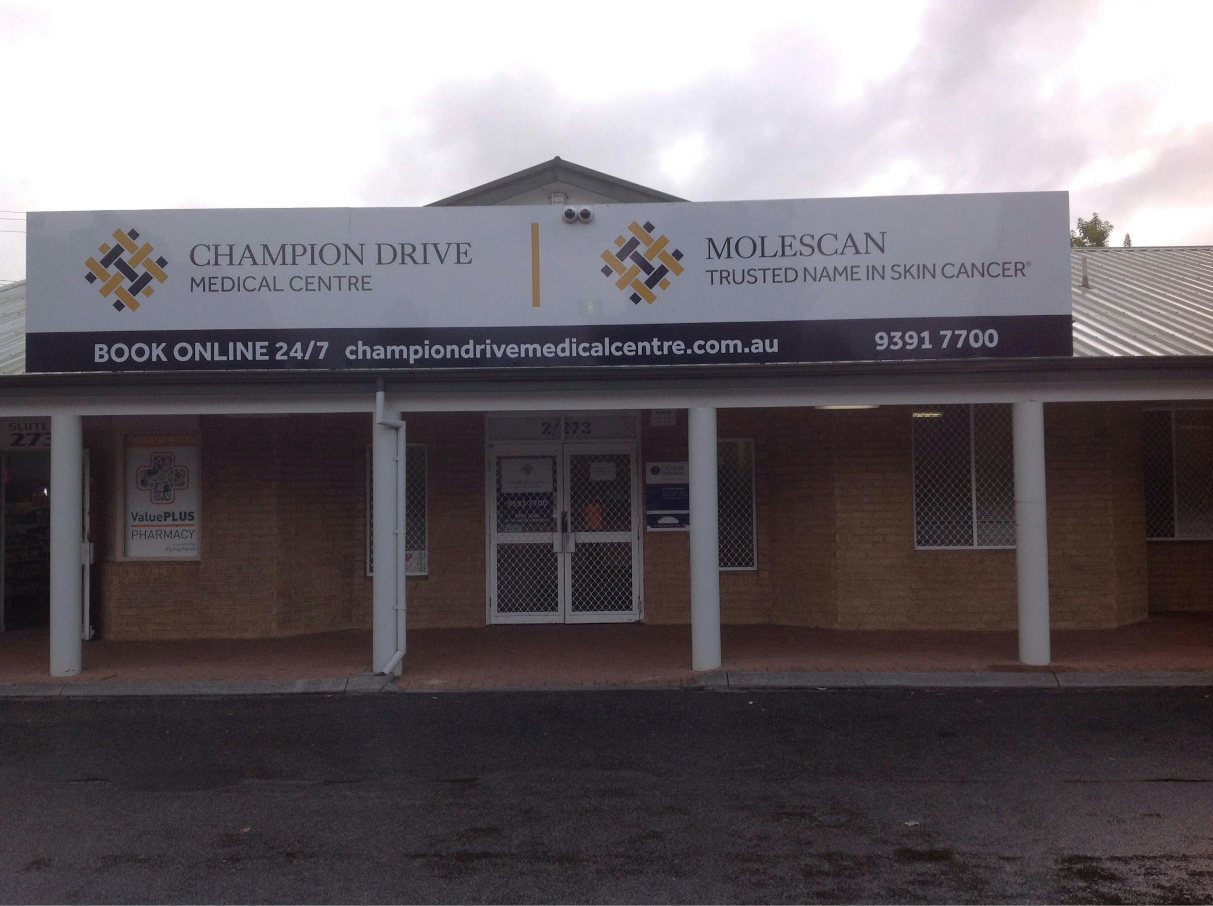 Champion Drive Medical Centre - Book an Appointment Online